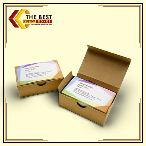 Custom Business Card Boxes For a Professional Look