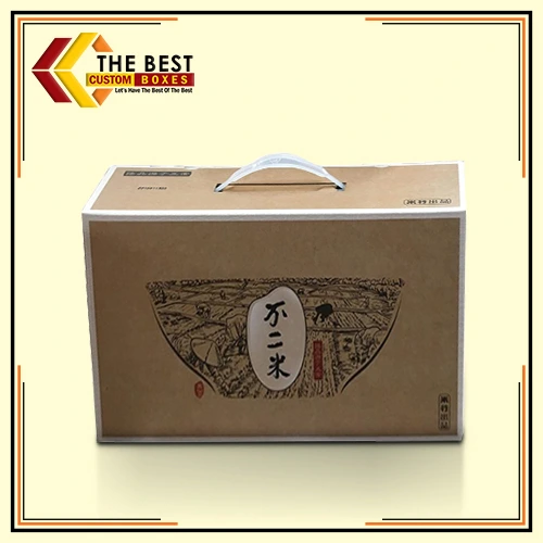 Wholesale Custom Handle Packaging Boxes By TBCB